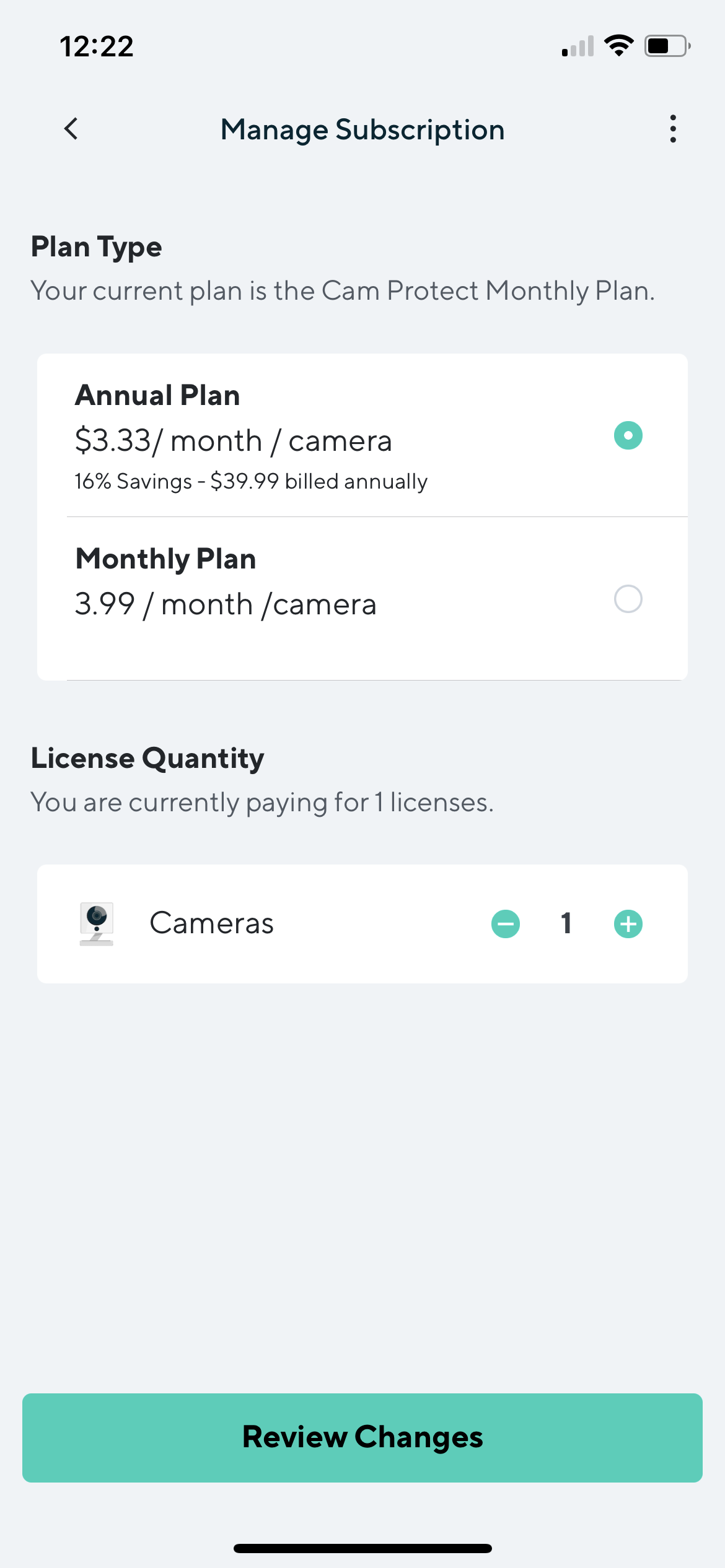 How do I make changes to my subscription through IAP? – Wyze