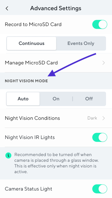How do I use Night Vision in the Wyze app? – Wyze