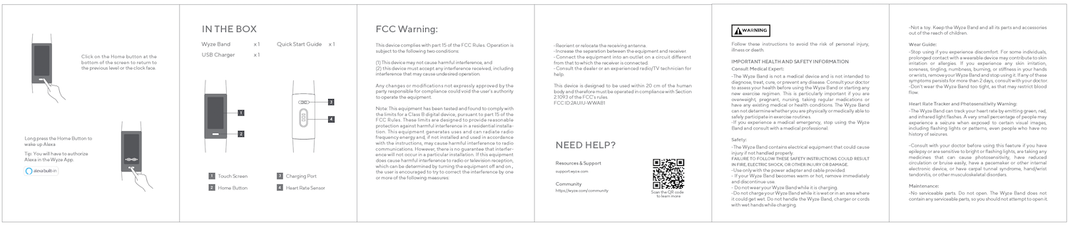 Wyze Watch 47 Quick Start Guide – Wyze
